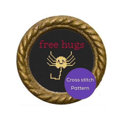 Cheeky F Bomb Cross Stitch Pattern printable PDF Immediate - Etsy