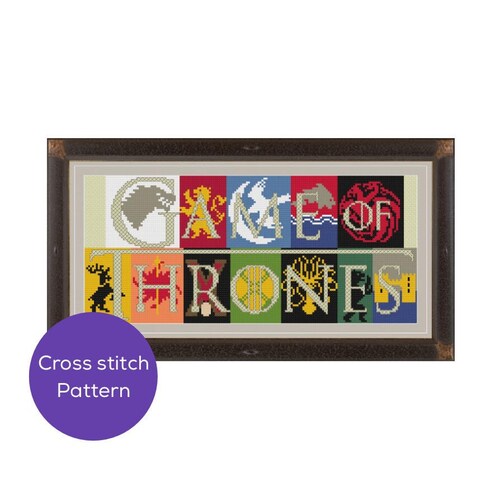 Got Themed Cross Stitch Pattern - Etsy