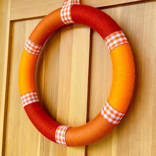 Monochromatic Fall Wreath - Etsy