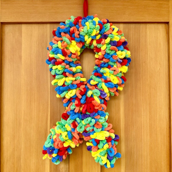 Autism Wreath - Etsy