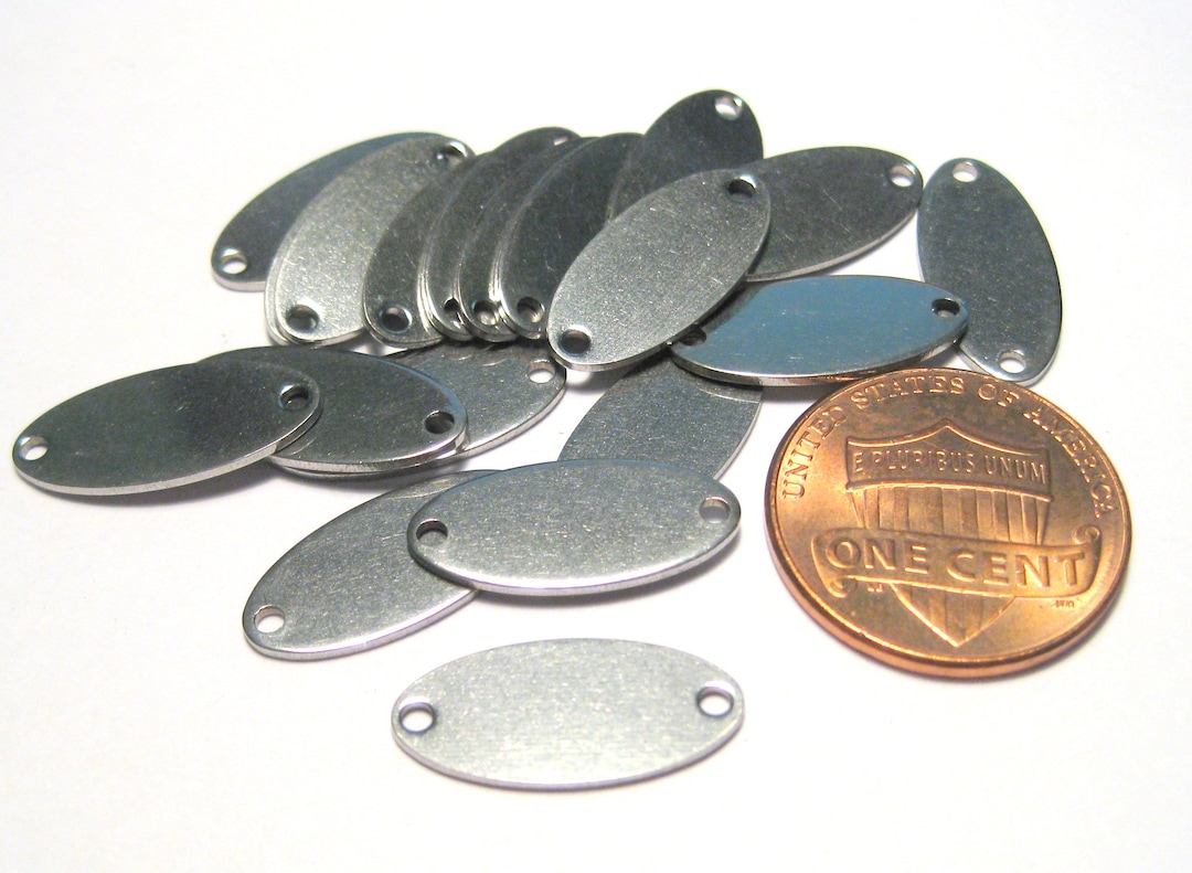 10pcs of Stainless Steel Oval Links Connectors(no. STG972) - Etsy