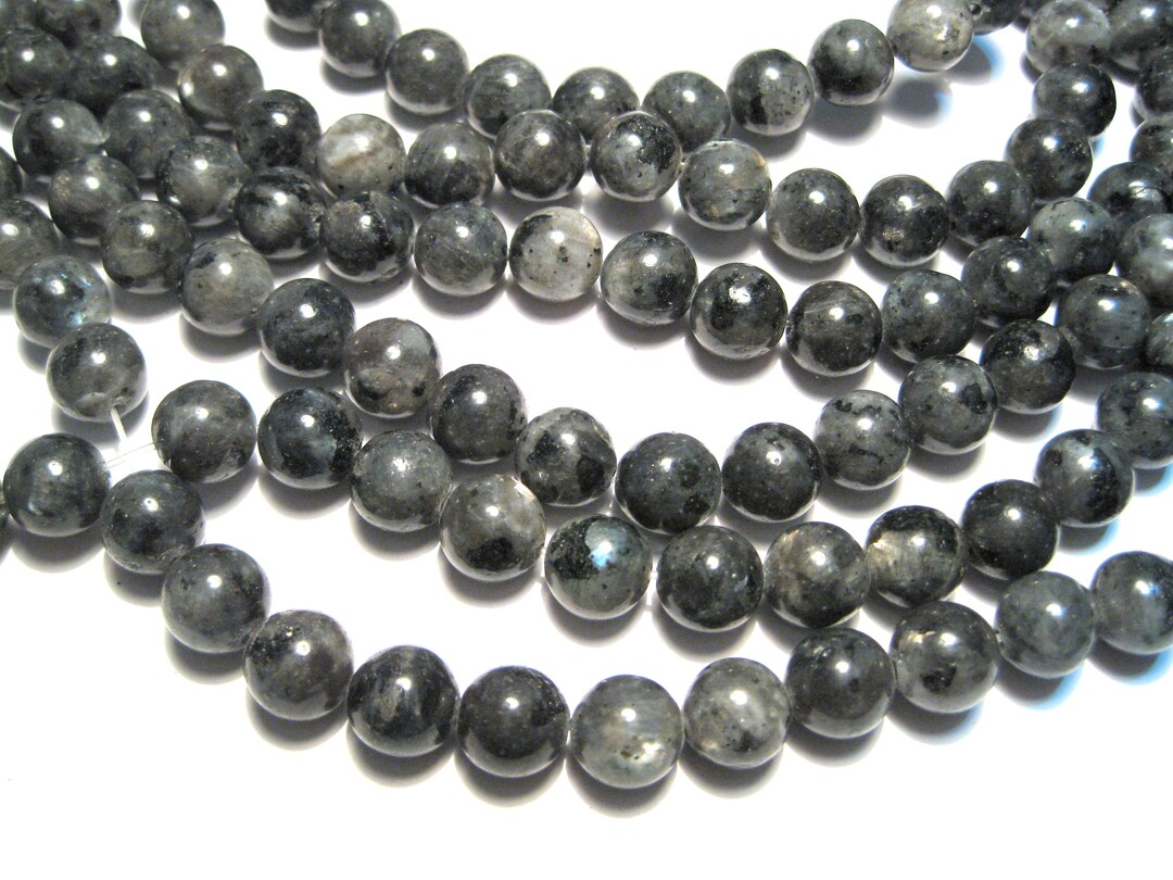 1 Strand Natural Labradorite Stone Bead 8mm Round Gemstone Beadsno ...