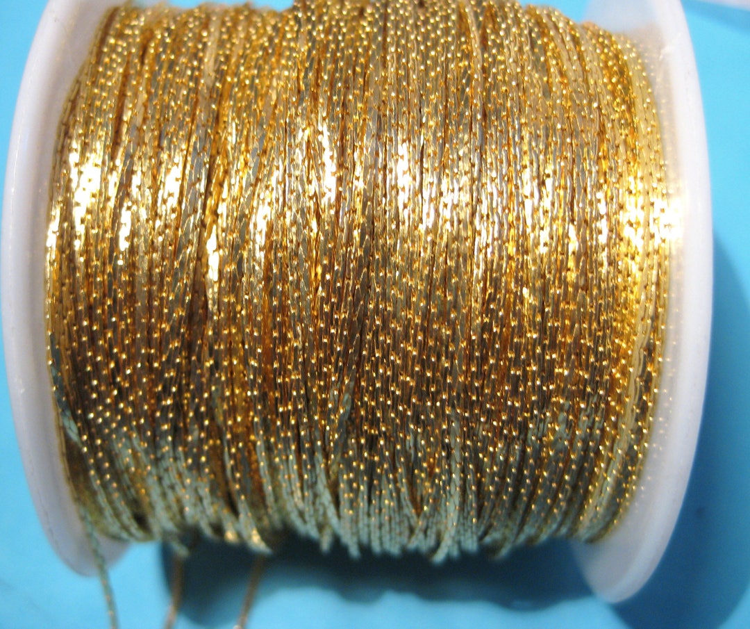 10 Ft of Gold Tone Plated Brass Beading Chain Tassel Chain - Etsy