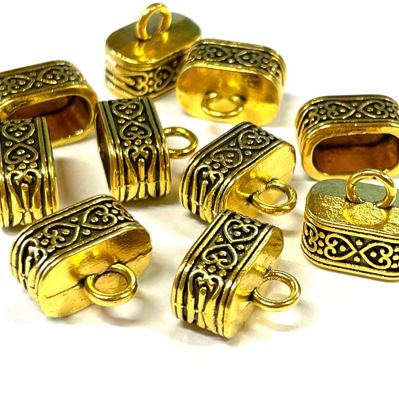 Gold End Caps - Etsy