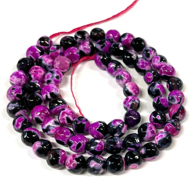 Purple Fire Agate Jewelry - Etsy