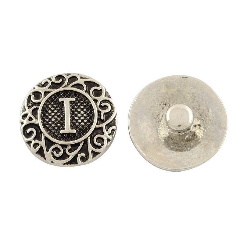 Button Letter - Etsy