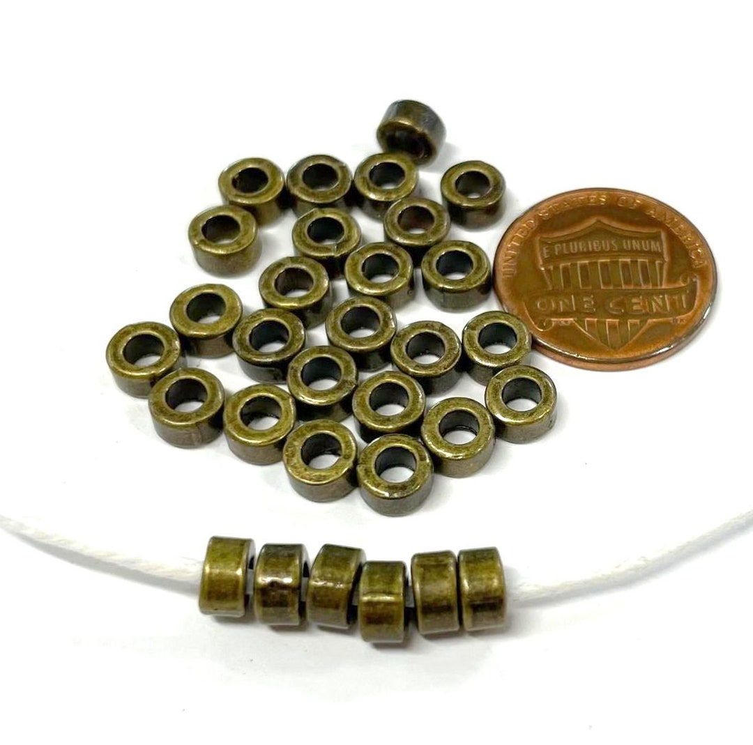 30pcs Antique Bronze Spacer Metal Beads(no.bzsp536) - Etsy