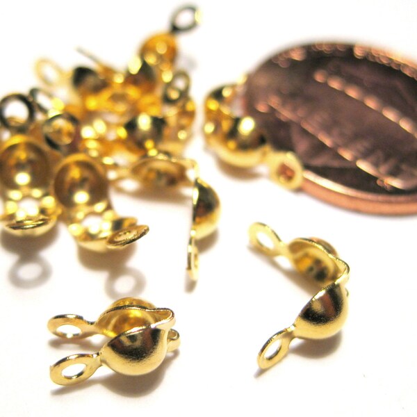 Gold End Caps - Etsy