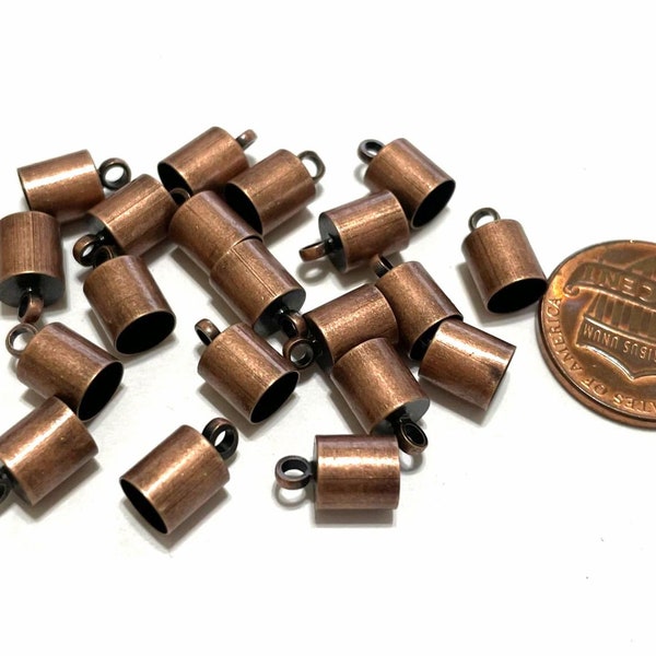 Copper Bead Caps - Etsy