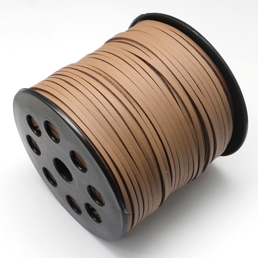 30ft Brown Faux Suede Cord Leather Like 3mm( No.605) - Etsy