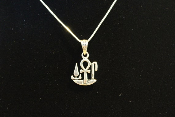 Fire, Ankh and Feather "Strength, Eternal Life and He… - Gem