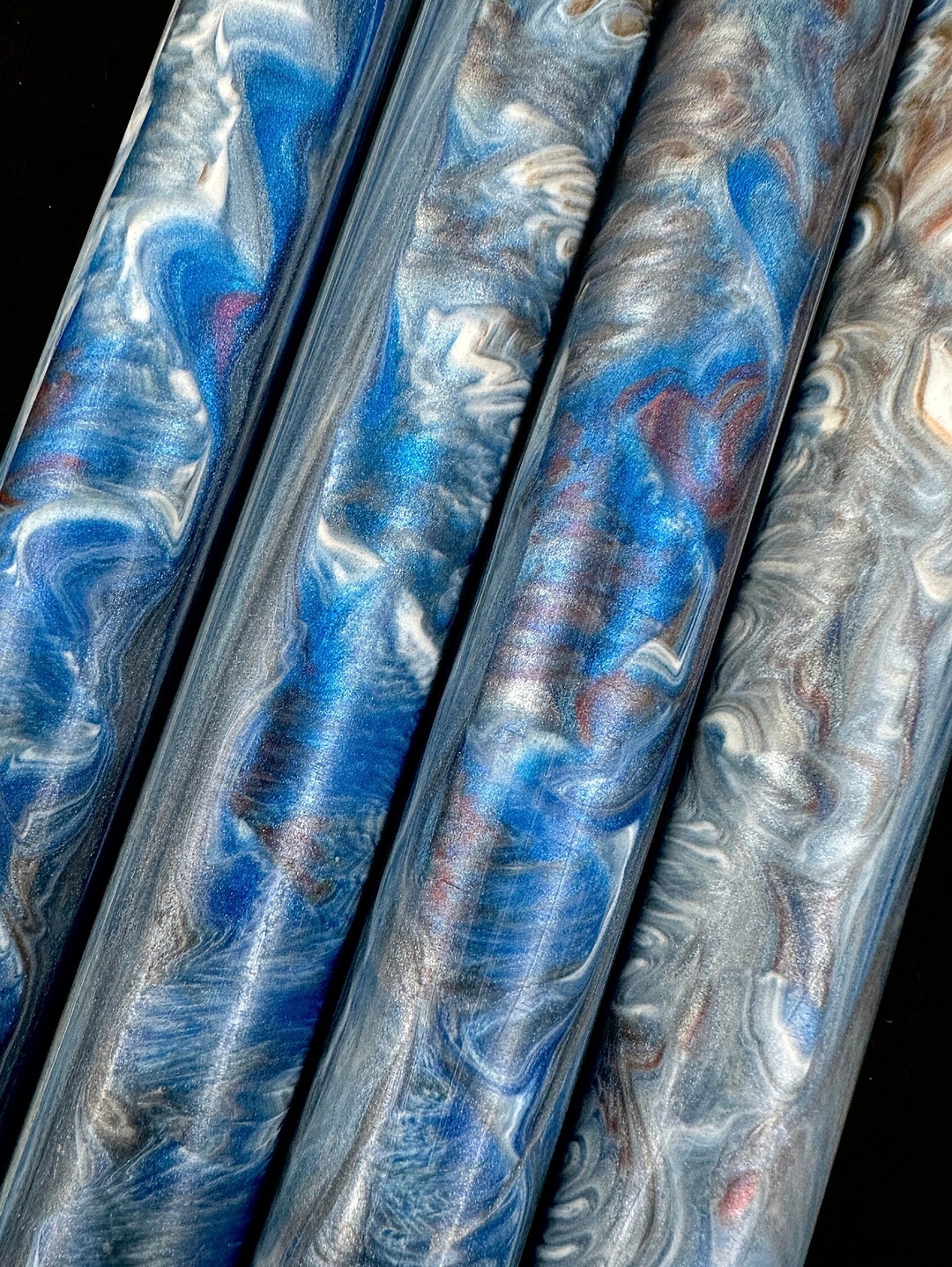 Jet Stream, Custom Bespoke Pen Blanks, High Pressure Cured With ...