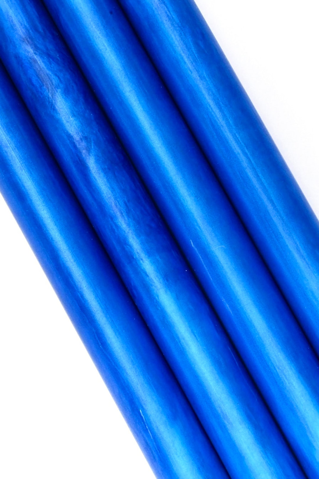 Polychromatic Blue, Custom Bespoke Pen Blanks, High Pressure Cured With ...
