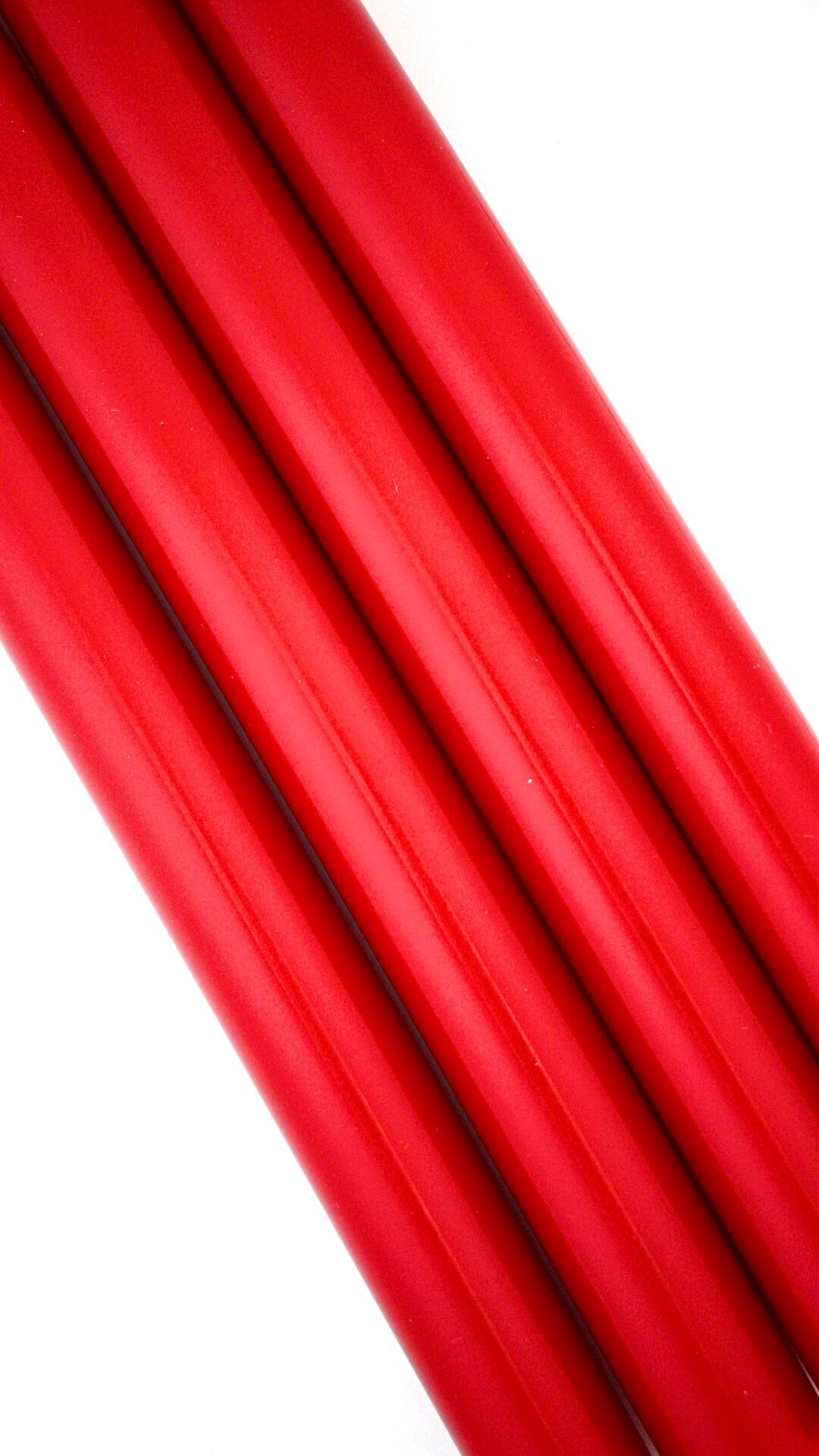 Urushi Red Bespoke Pen Blanks. Cast in Solid Opaque Red and High ...