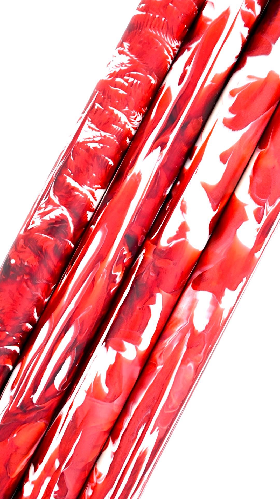 Chevy Bel Air Pen Blank: Candy Apple Red Alumilite Resin - Etsy