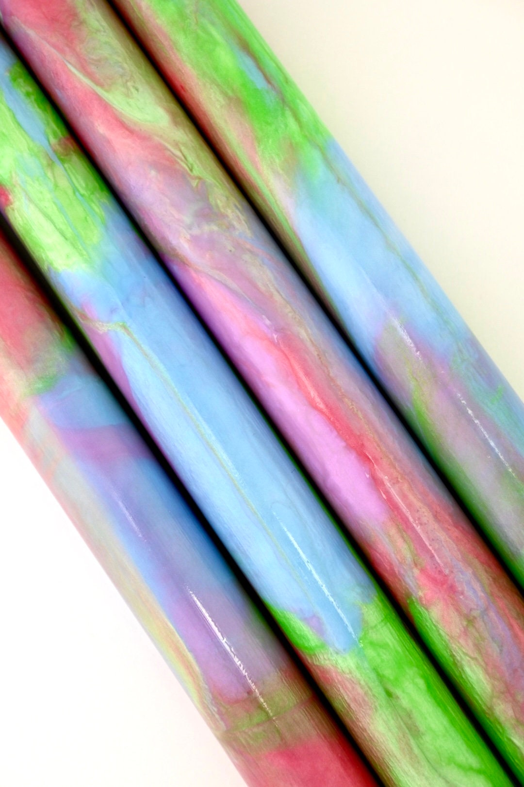 Cotton Candy, Custom Bespoke Pen Blanks, High Pressure Cured With ...