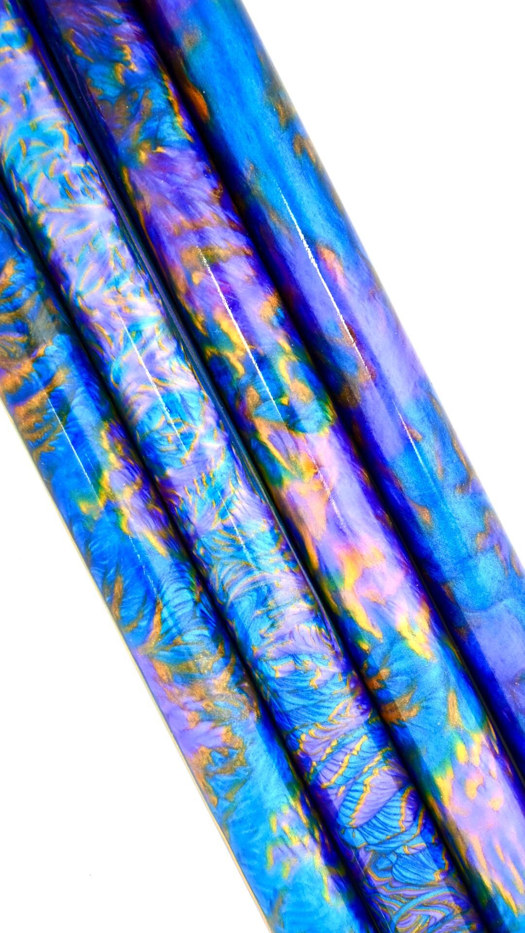 Tally-ho, Custom Bespoke Pen Blanks, High Pressure Cured With Alumilite ...