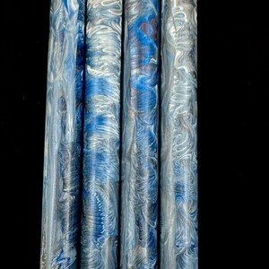 Jet Stream, Custom Bespoke Pen Blanks, High Pressure Cured With ...