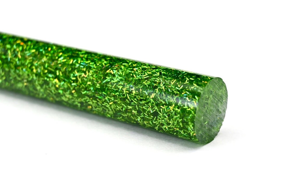 Green Holographic Custom Bespoke Pen Blanks, High Pressure Cured With ...