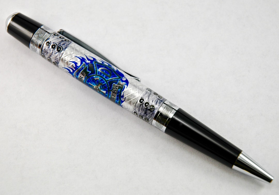 Firefighter's Pen Made in the PSI Bolt Action, Mag or Sierra Pen Kits ...