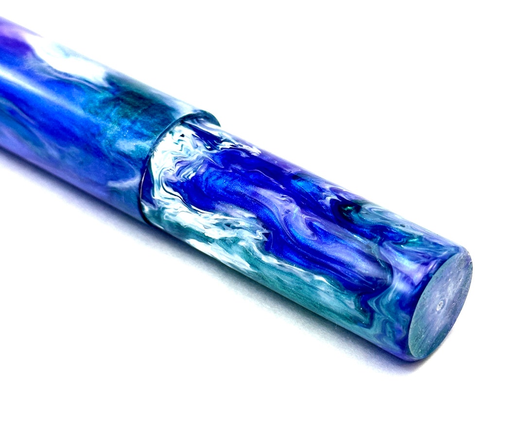 Skyfall, Custom Bespoke Pen Blanks, High Pressure Cured With Alumilite ...