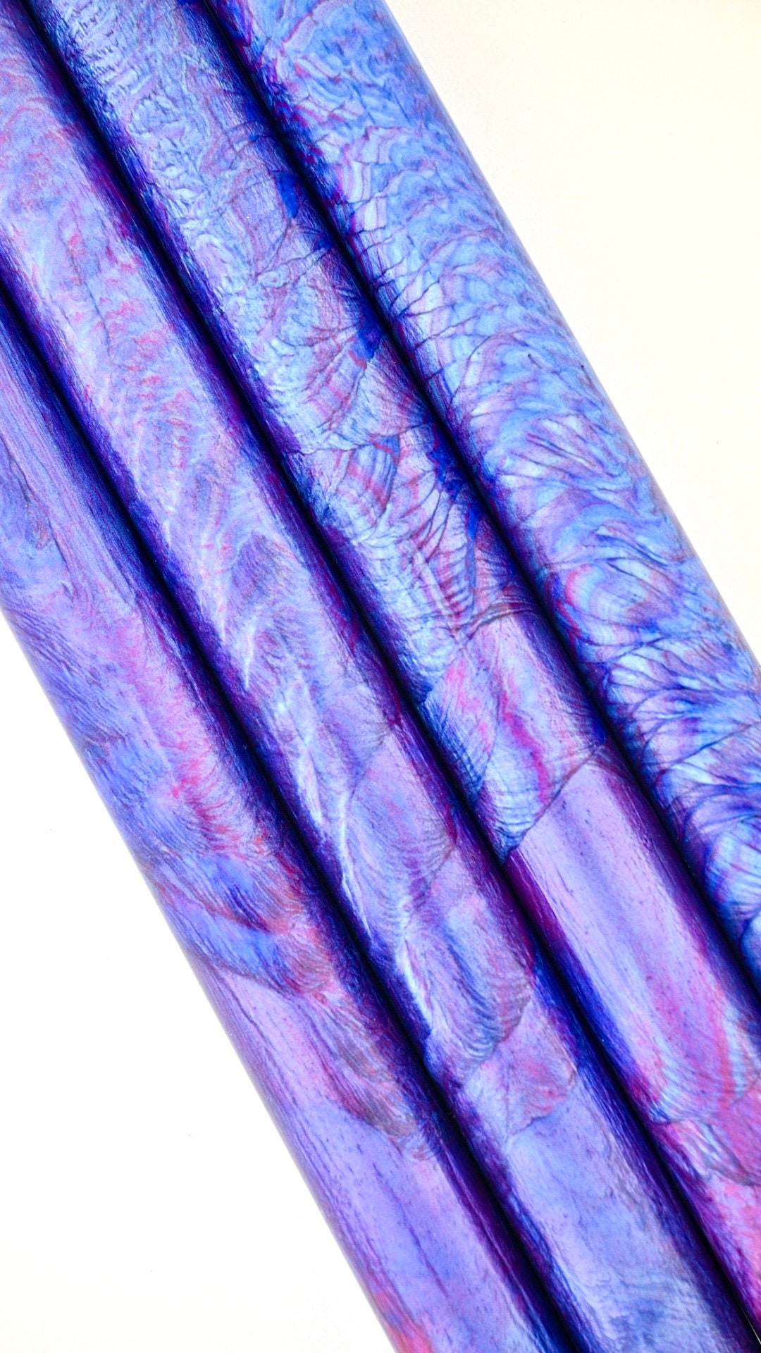 Red Sector A, Custom Bespoke Pen Blanks, High Pressure Cured With ...