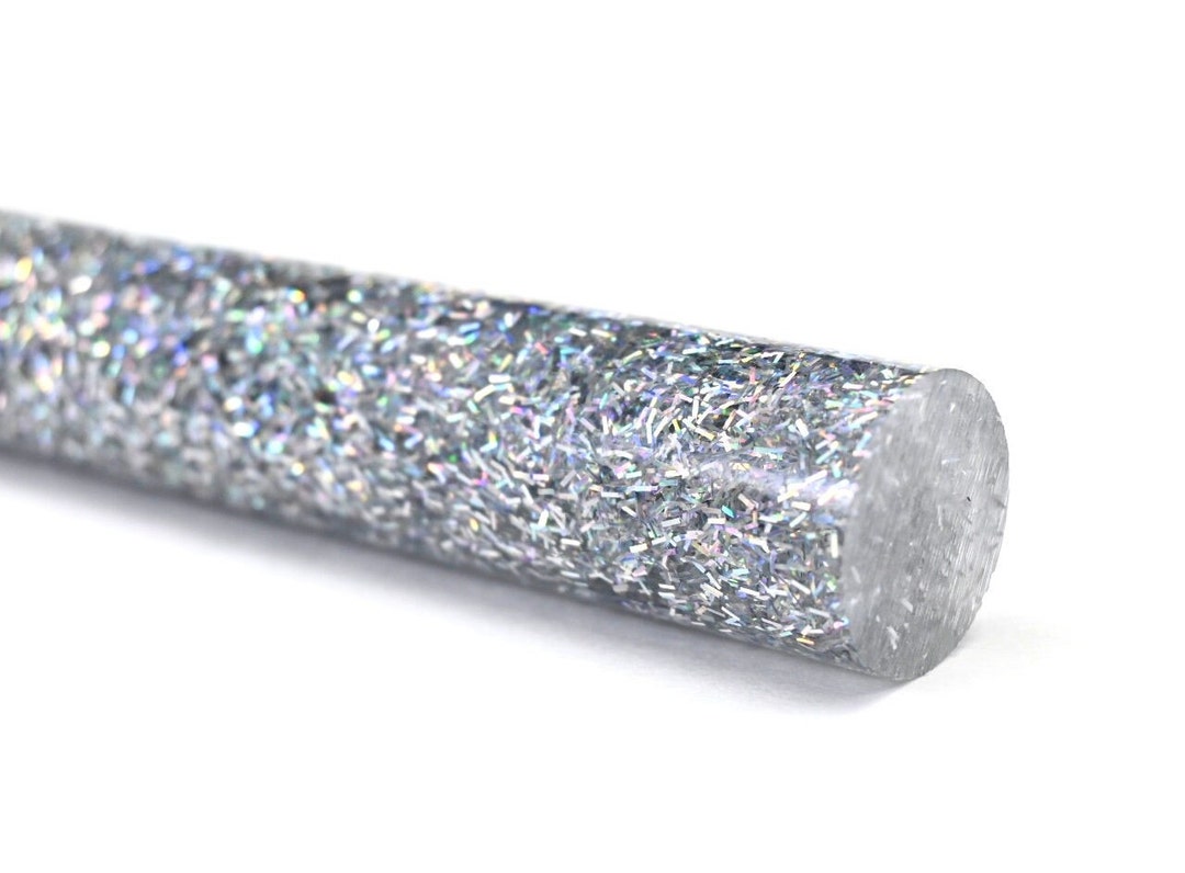 Silver Holographic Custom Bespoke Pen Blanks, High Pressure Cured With ...