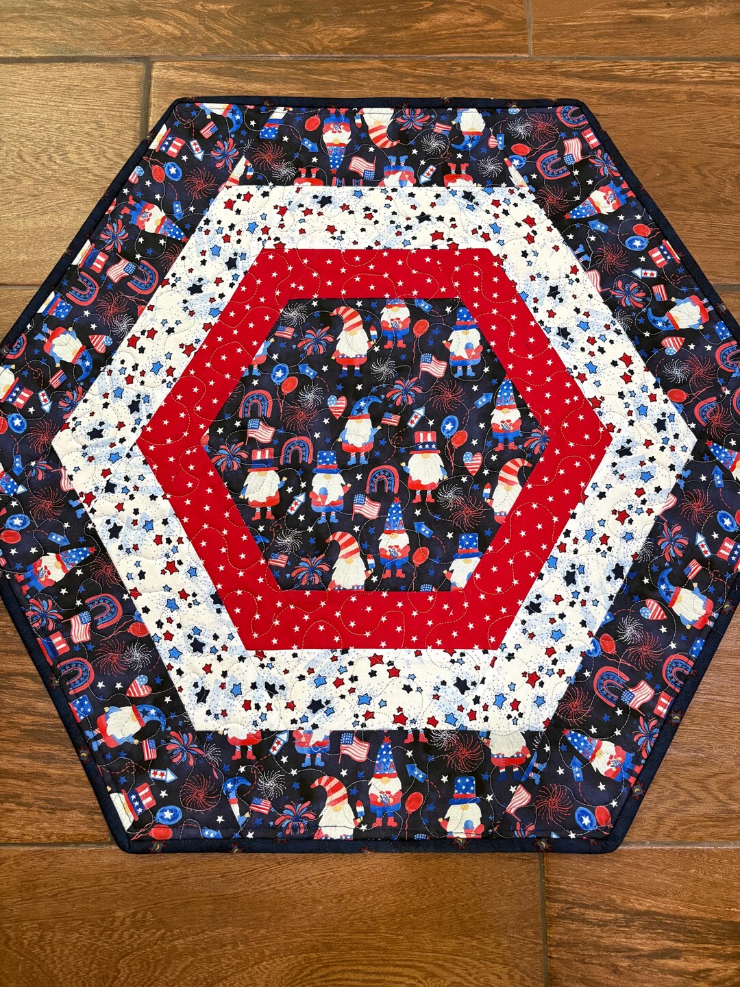 Gnomes 4th of July/patriotic Table Topper - Etsy