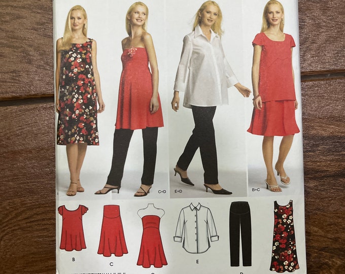 Simplicity Maternity Dress Pattern 4704 New Uncut Size 6,8,10, 12 - Etsy