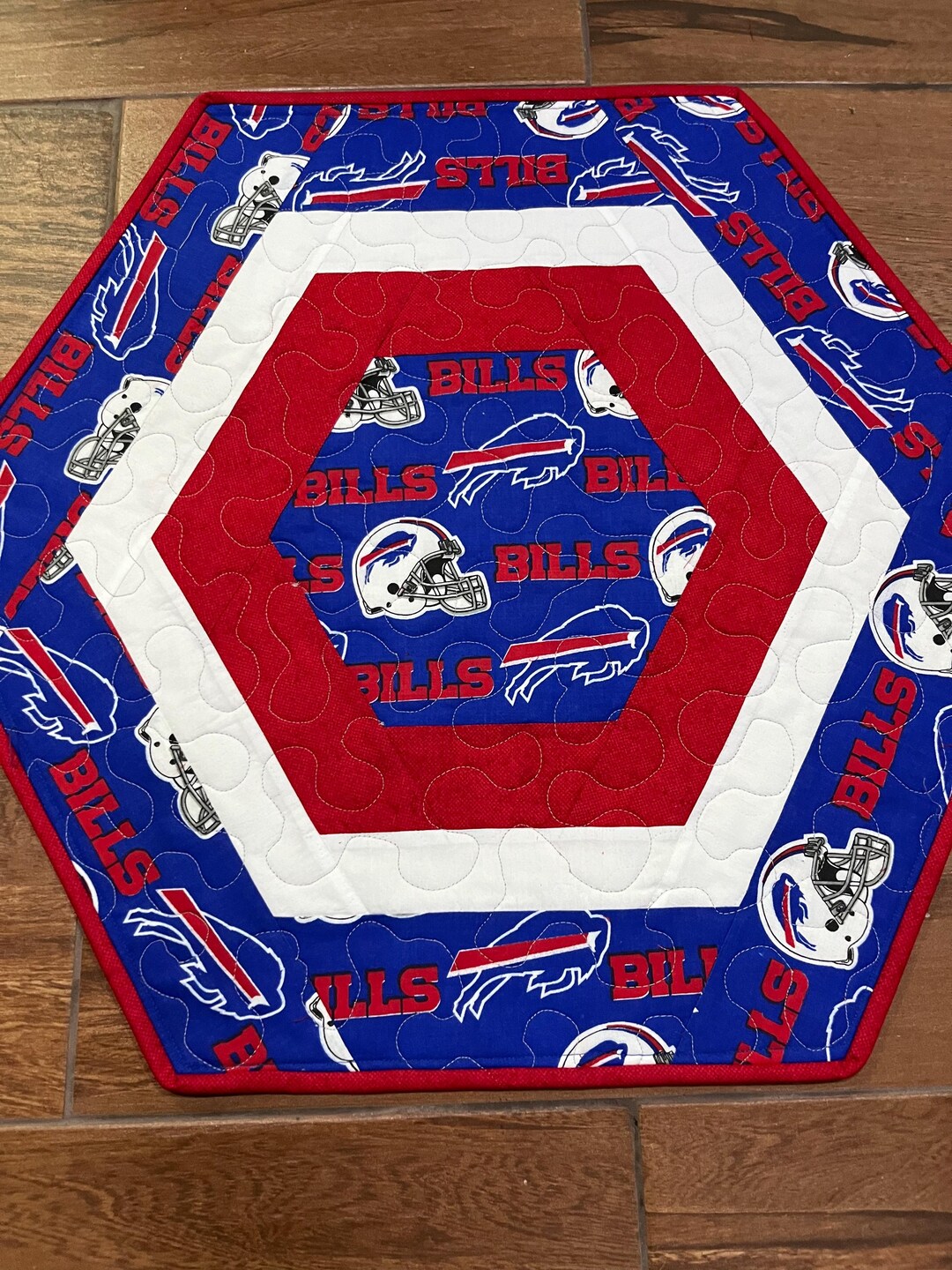 Buffalo Bills Table Topper - Etsy