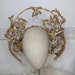 Angel Halo Crown, Gold Halo Crown With Angel Wings, Goddess Crown ...