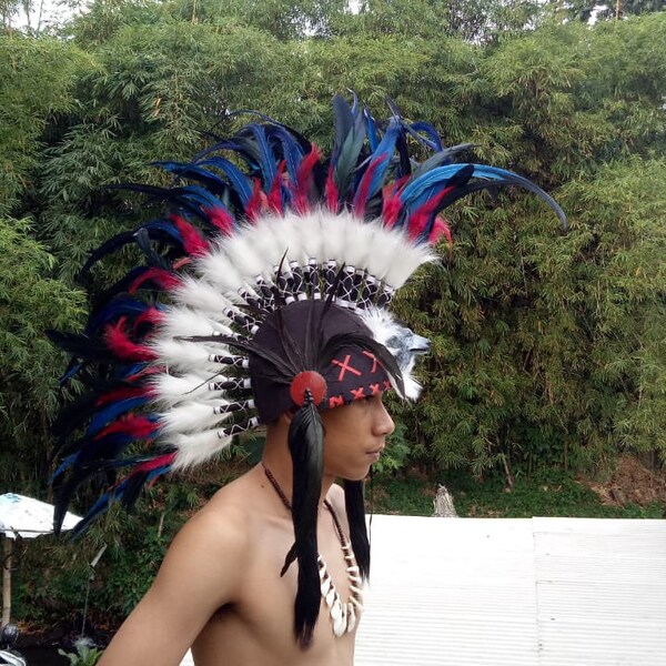 Mohawk Headdress - Etsy