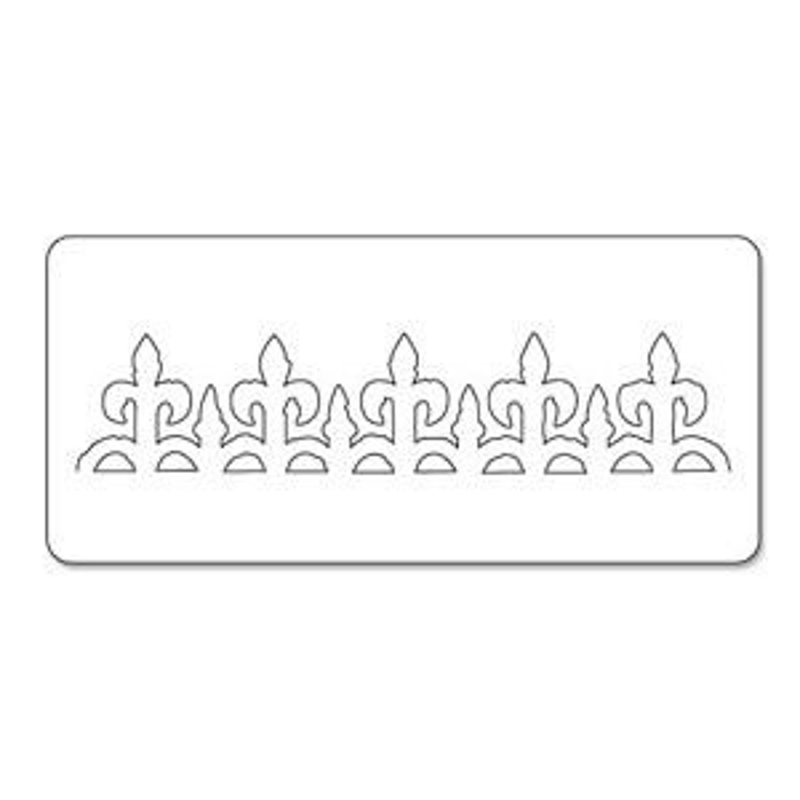 Sizzix on the Edge Die Iron Gate by Tim Holtz 656918, Gently Used - Etsy