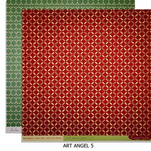 Cosmo Cricket 12x12 Scrapbook Cardstock Card Stock Stickers Paper Art ...