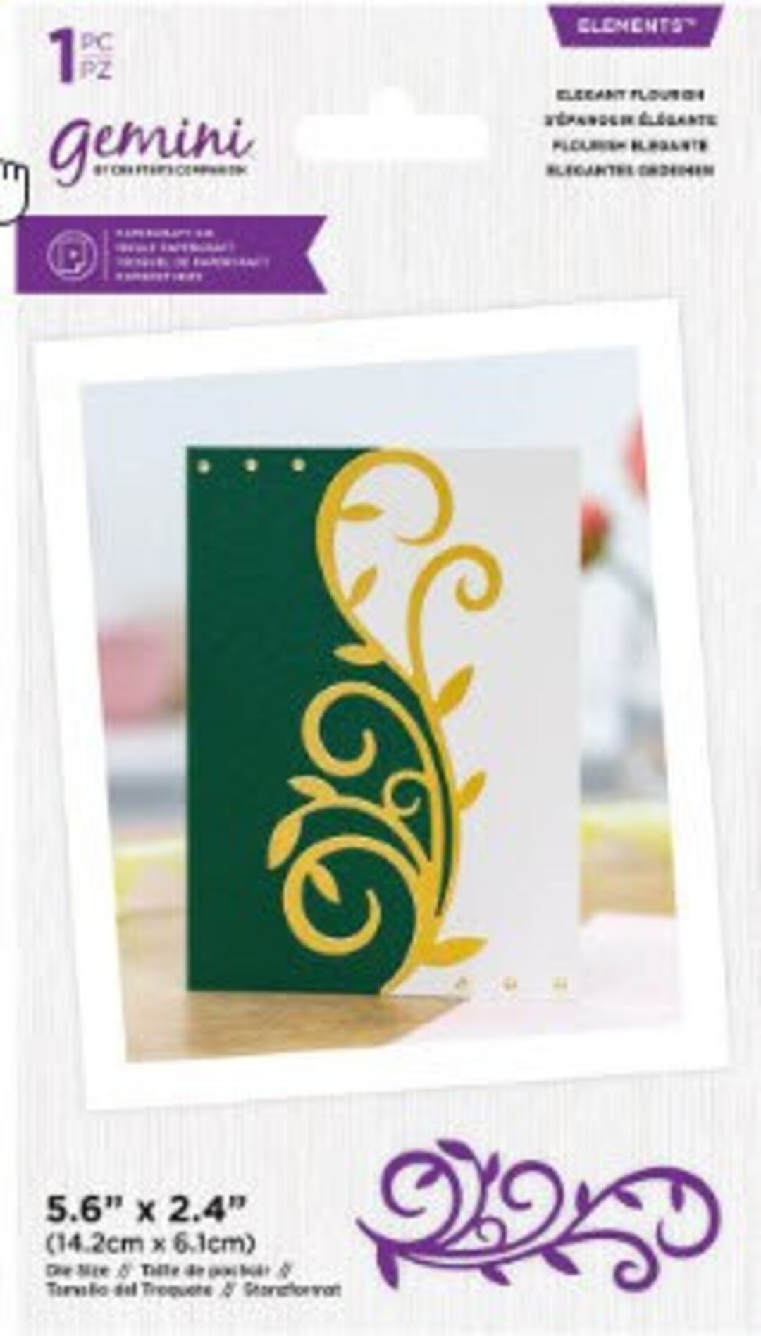 Crafter's Companion Gemini Create-a-card Dies beautiful Elegant ...