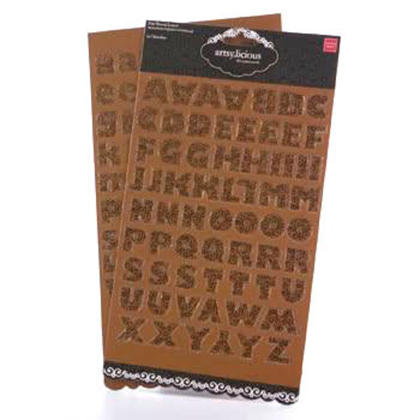 Chipboard Alphabet - Etsy