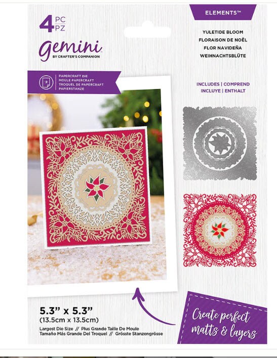 Sara Davis Crafters Companion -gemini Christmas Nesting Elements Die ...