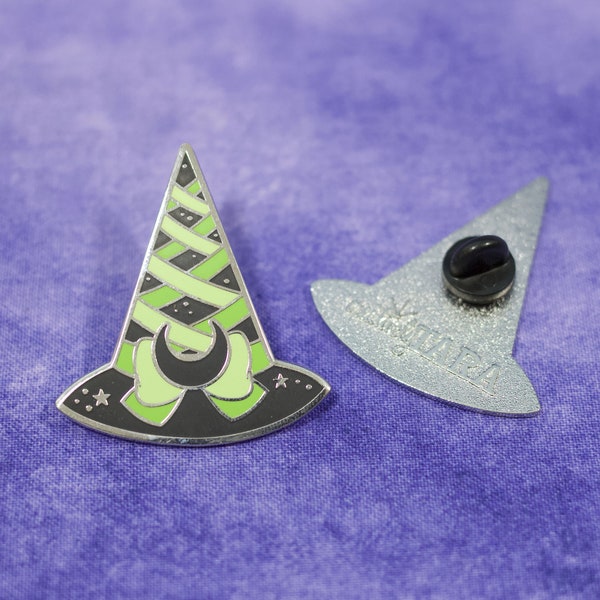 Witch Hat Enamel Pin - Etsy