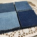 50 2 1/2 Denim Squares Blue Jean Quilt Squares - Etsy