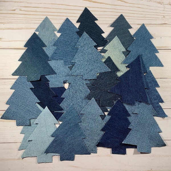 Denim Ornament - Etsy