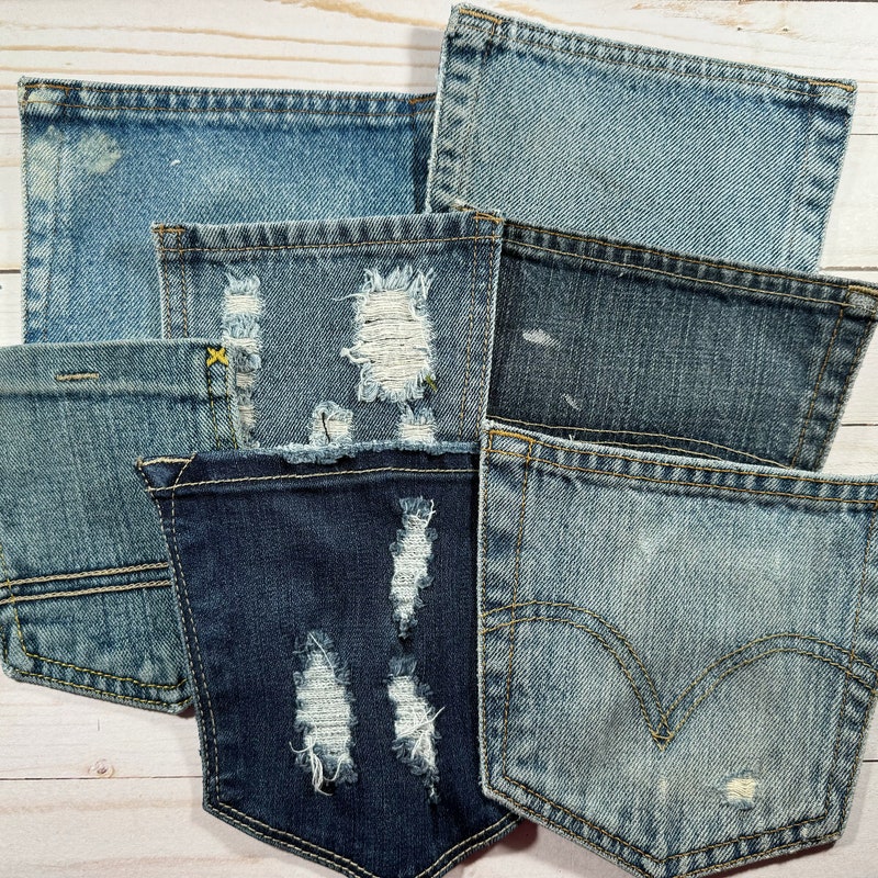Repurposed Jeans - Etsy