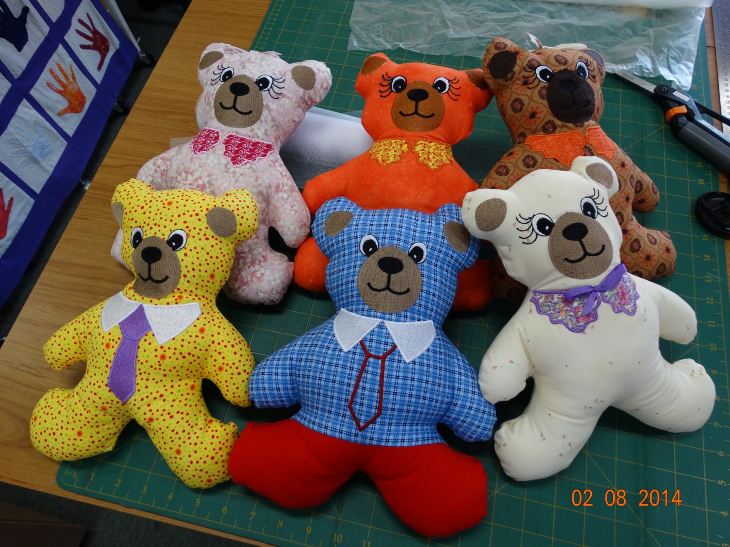 Bears - Machine Embroidery Designs to Make 3 Different Style of Bears ...