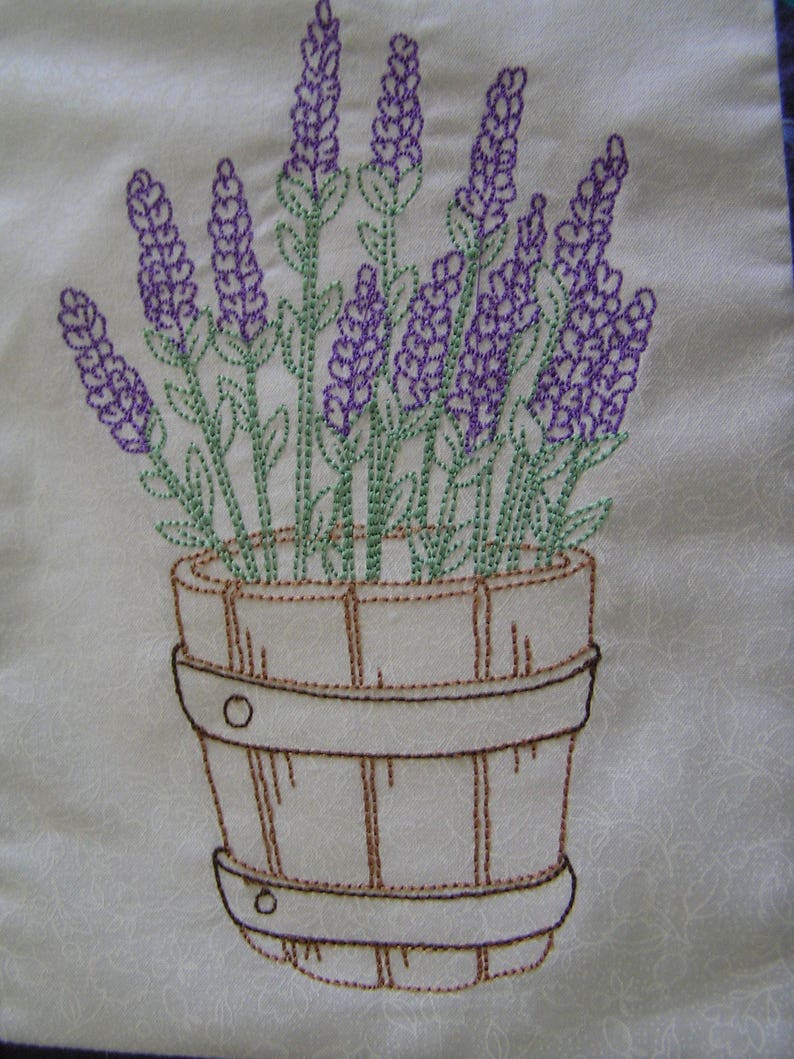 Machine Embroidery Lavender Days - 10 Beautiful Lavender Designs for ...