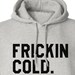 Frickin Cold Hoodie Christmas Shirt Christmas Party Shirt Hooded ...