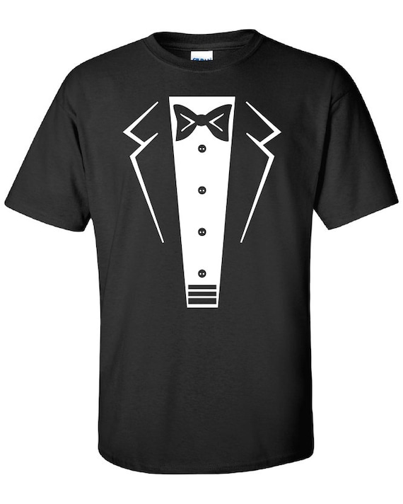 Tuxedo Tux Penguin Wedding Bachelor Party Funny 80s Cool | Etsy