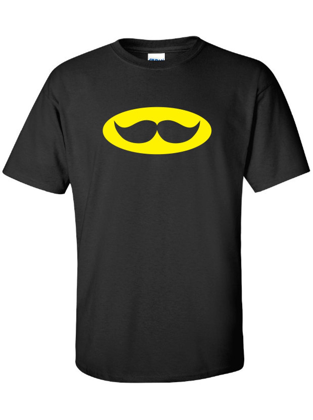 Bat Moustache Signal Moustache Stachman Clothing Bruce Unisex Style ...
