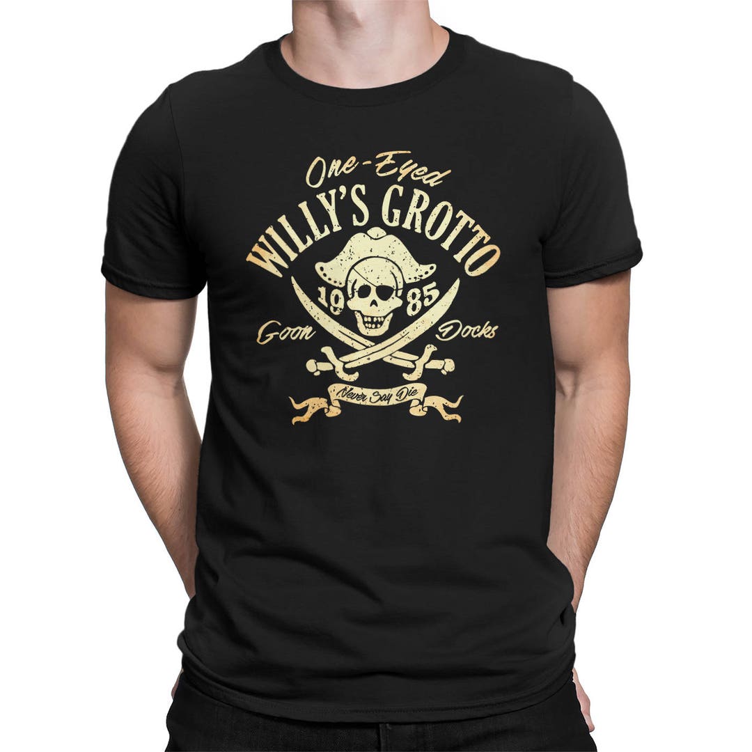 One-eyed Willy's Grotto Shirt Awesome Pirate Fathers Day - Etsy