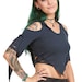 PIXIE TRANCE TOP, Slashed Psy Pixie Top - Etsy