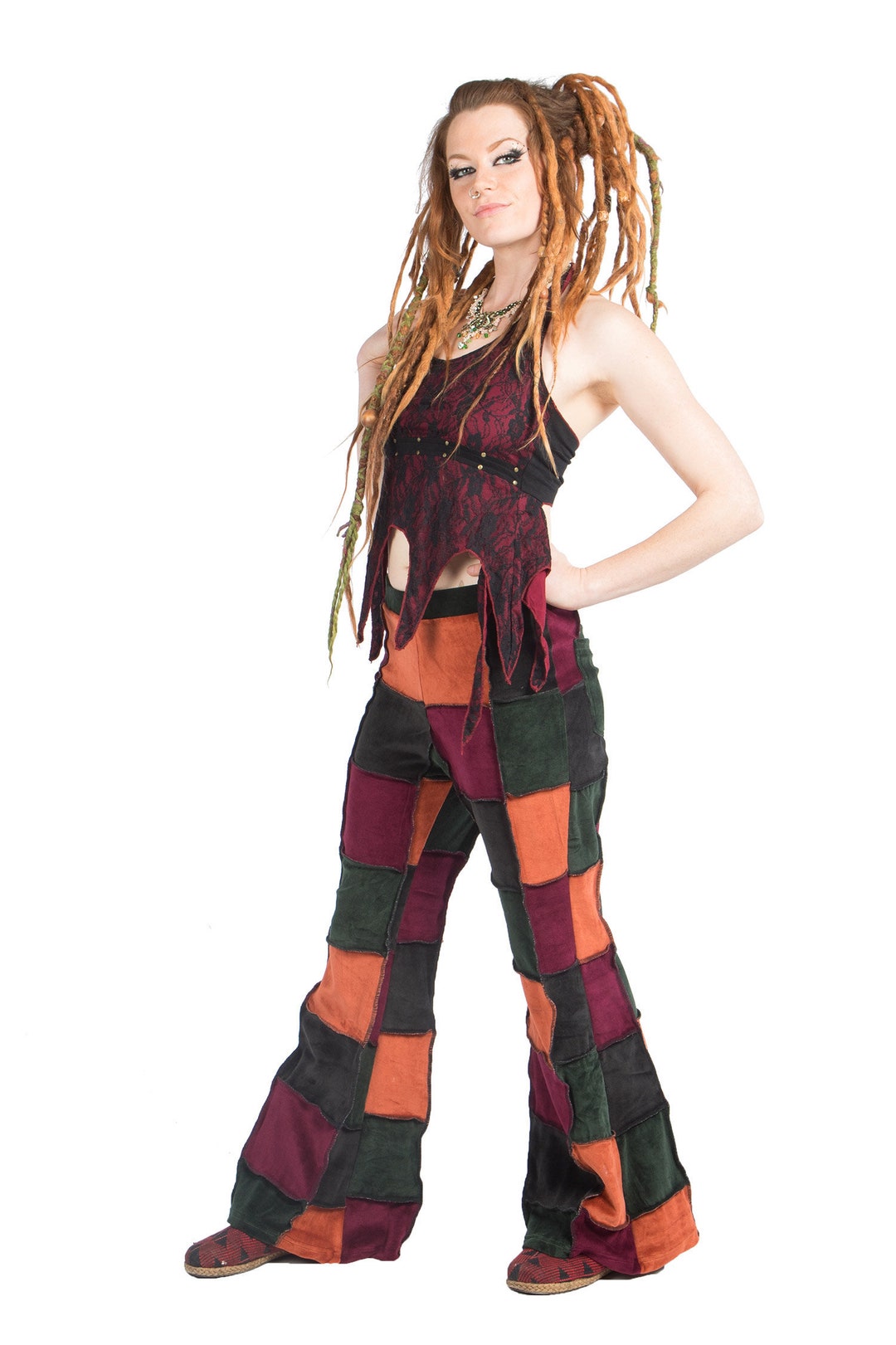 LACE TRANCE TOP Psy Trance Kleidung Goa Kleidung Piraten - Etsy.de