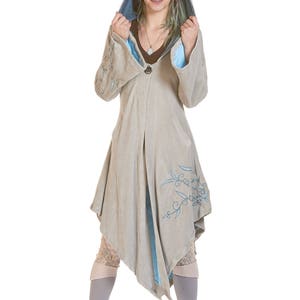 Elven Velvet Coat in Grey - Etsy UK